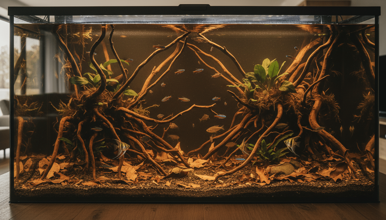 Blackwater Fish Tank Setup Guide: Natural Aquarium Care